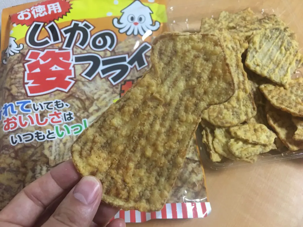 Ika no Sugata Fry : A classic Japanese squid cracker - Recommendation ...