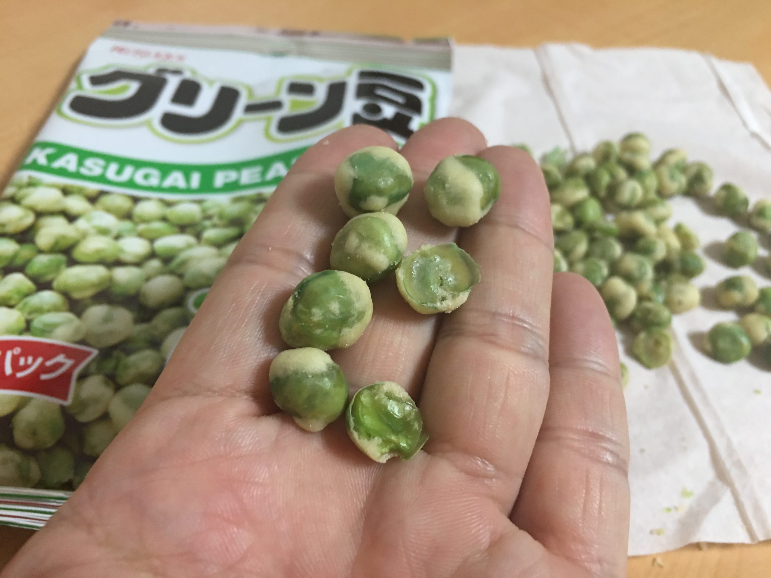 Kasugai Green Mame: Classic Deep-Fried Pea Snack - Recommendation of ...